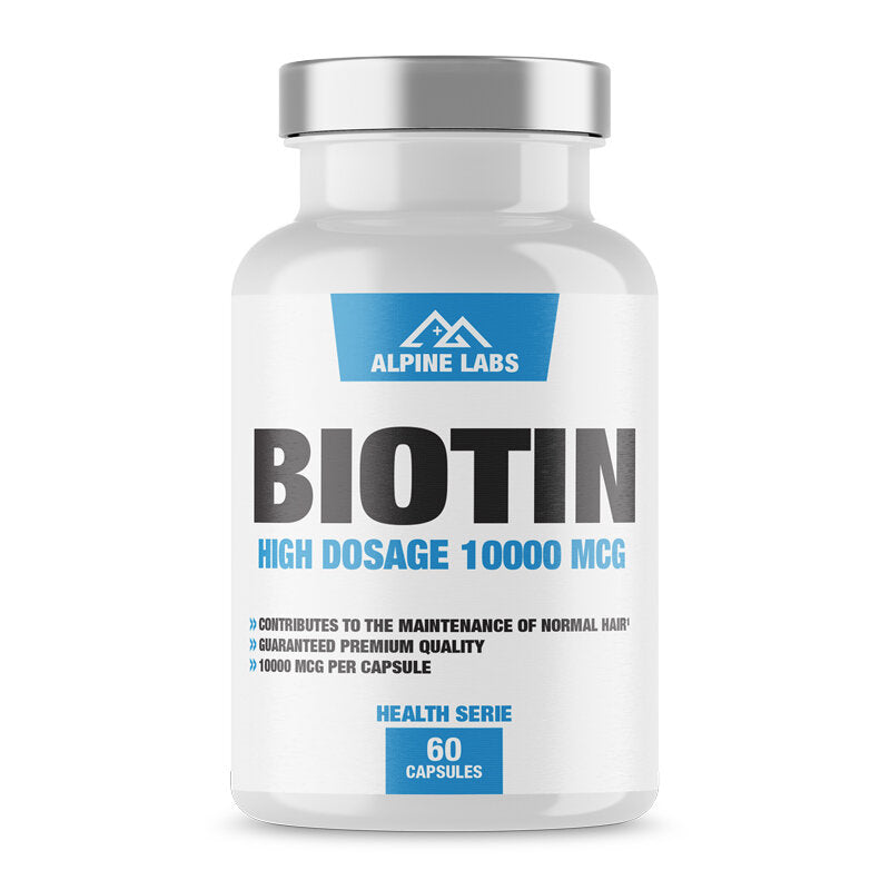 Biotin : Biotine en capsules de Alpine Labs – Bodysport